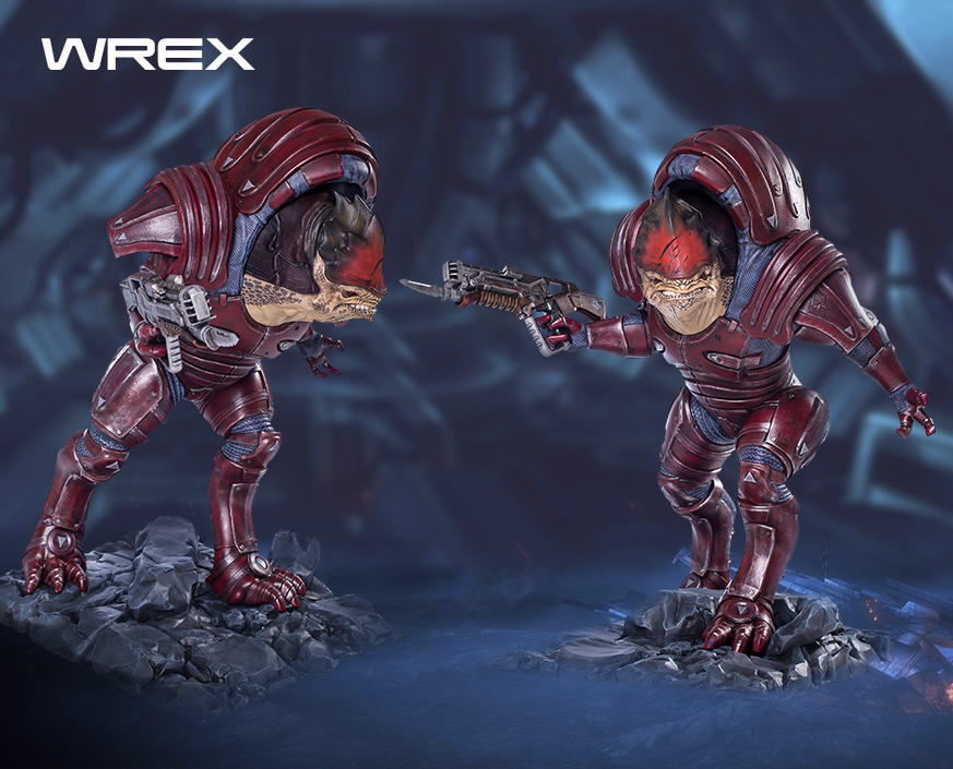 Mass Effect™: Wrex Regular statue | Gaming Heads